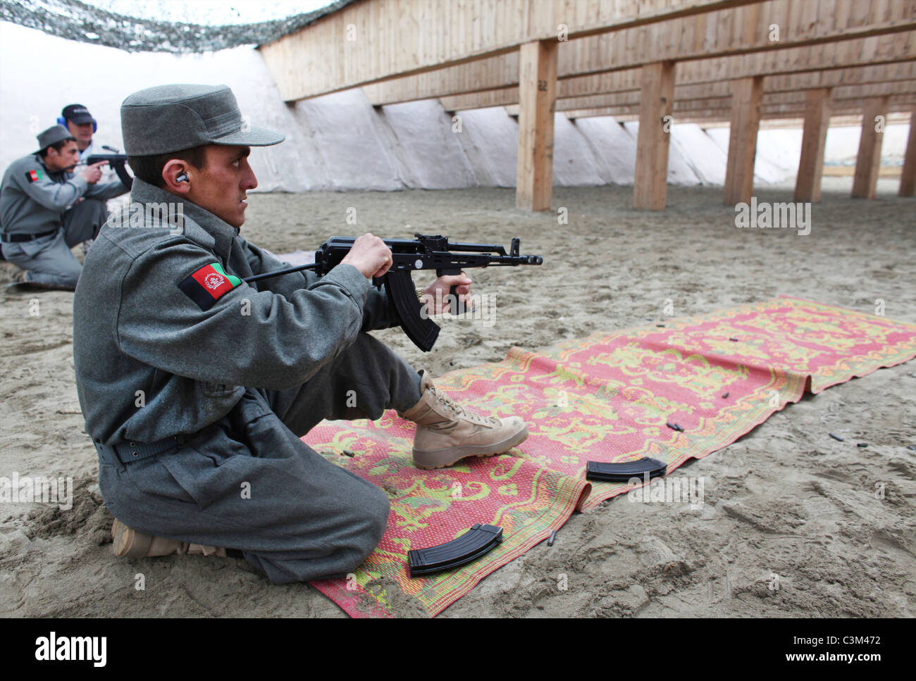Police training centre in Kunduz by German army Stock Photo - Alamy