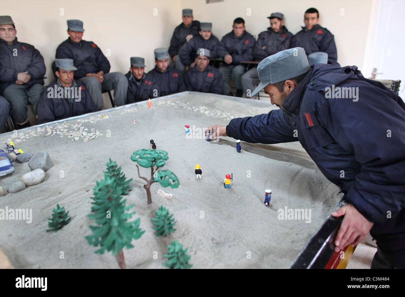 Police training centre in Kunduz by German army Stock Photo - Alamy