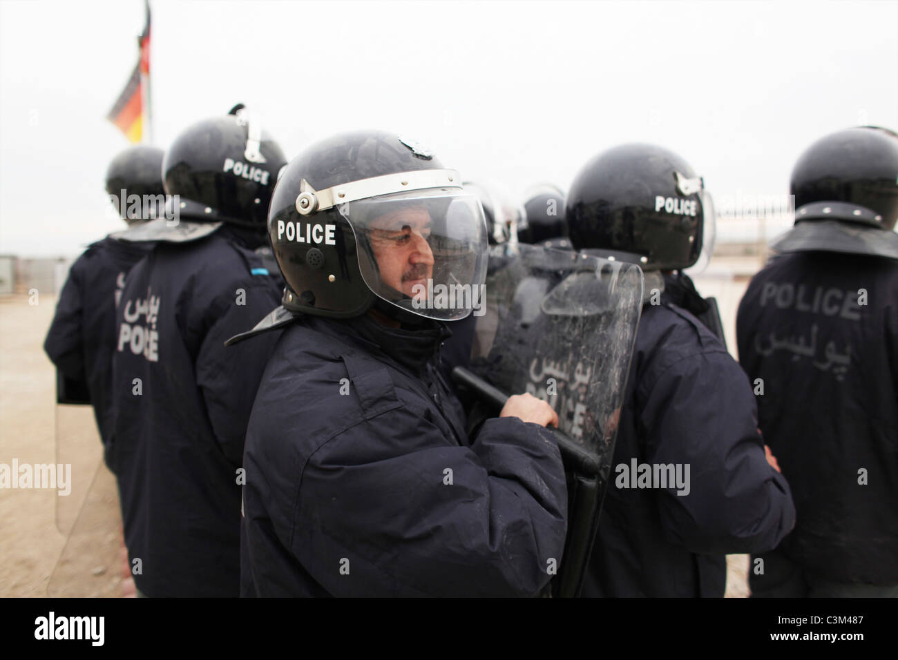 Police training centre in Kunduz by German army Stock Photo - Alamy