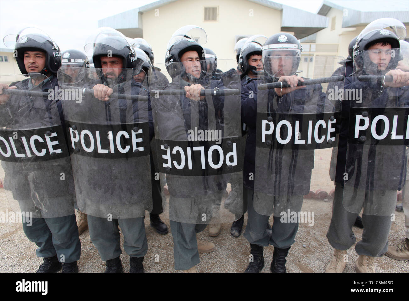 Police training centre in Kunduz by German army Stock Photo - Alamy