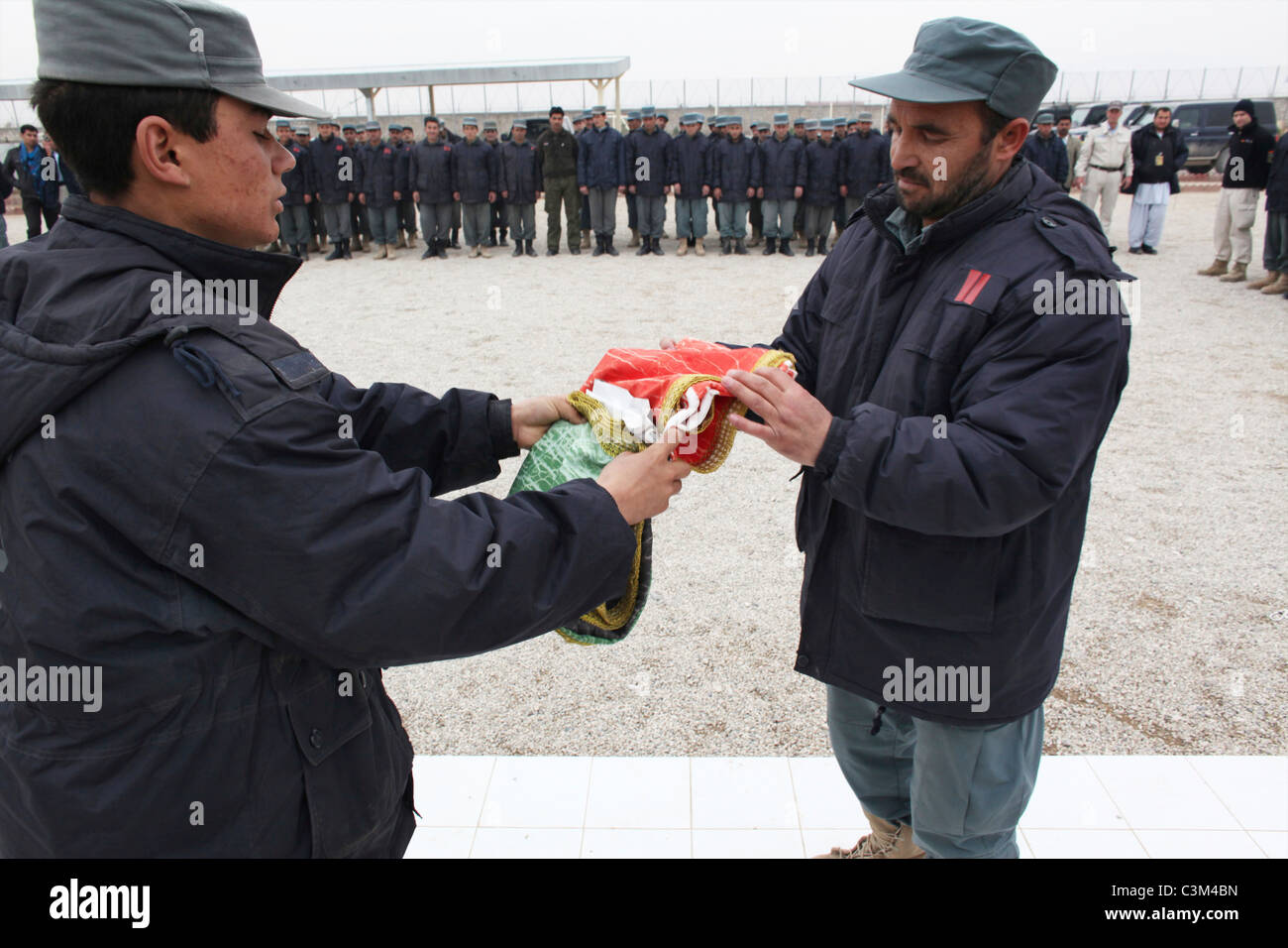 Police training centre in Kunduz by German army Stock Photo - Alamy