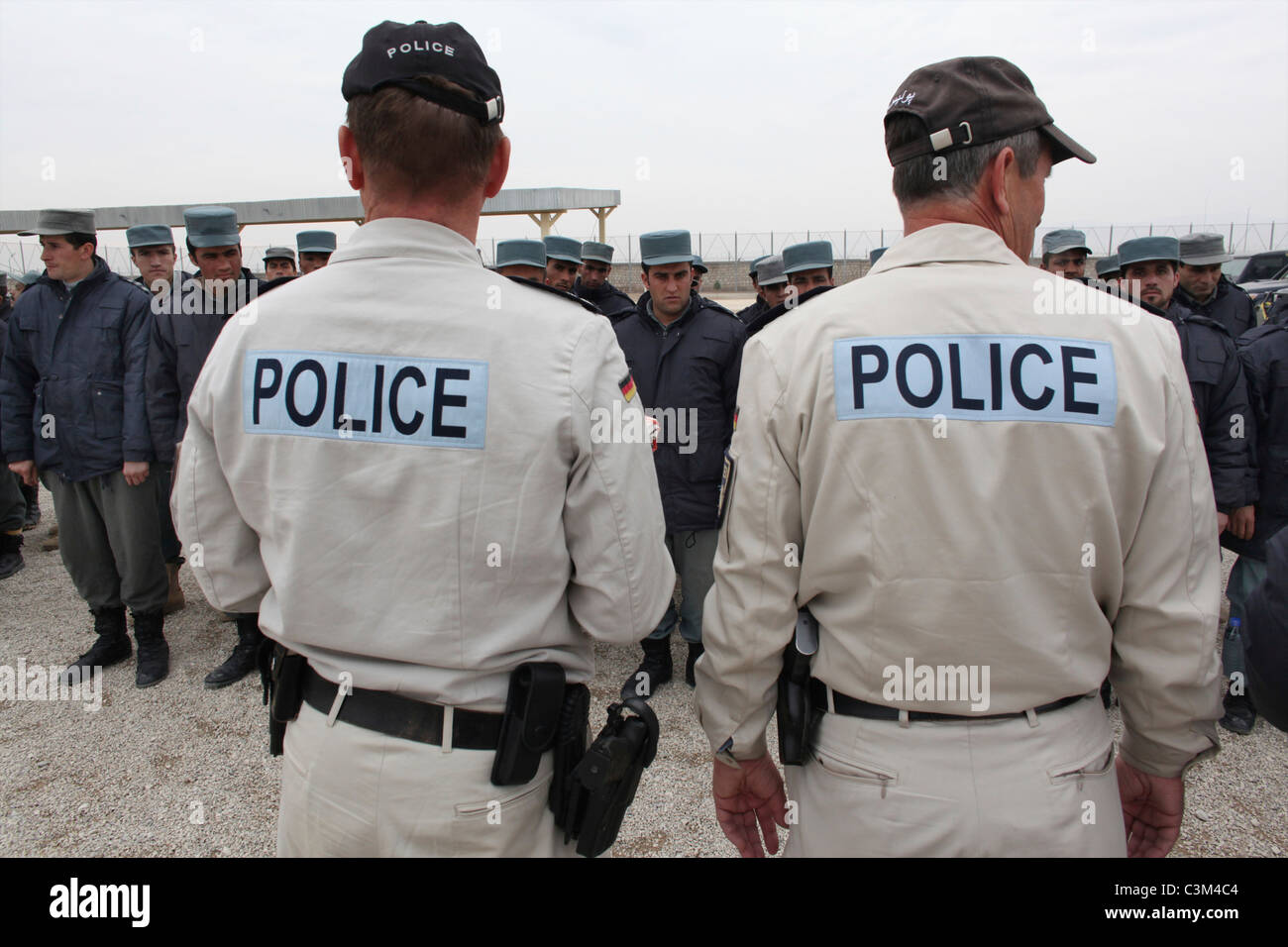 Police training centre in Kunduz by German army Stock Photo - Alamy