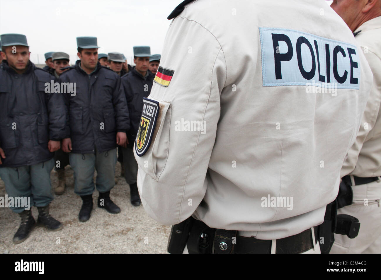 Police training centre in Kunduz by German army Stock Photo - Alamy