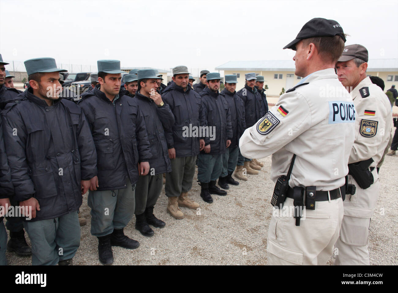 Police training centre in Kunduz by German army Stock Photo - Alamy