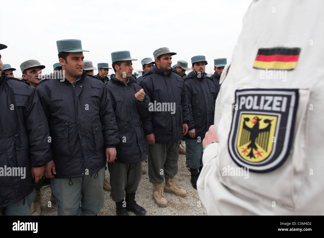Police training centre in Kunduz by German army Stock Photo - Alamy
