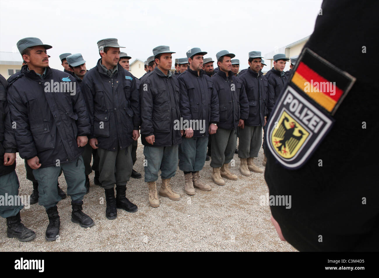 Police training centre in Kunduz by German army Stock Photo - Alamy