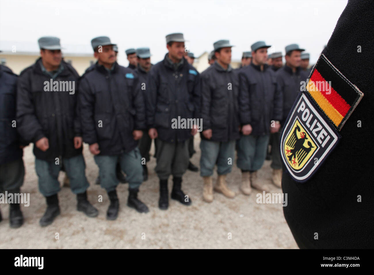 Police training centre in Kunduz by German army Stock Photo - Alamy