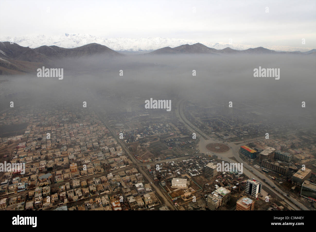 aerial view of Kabul, Afghanistan Stock Photo - Alamy