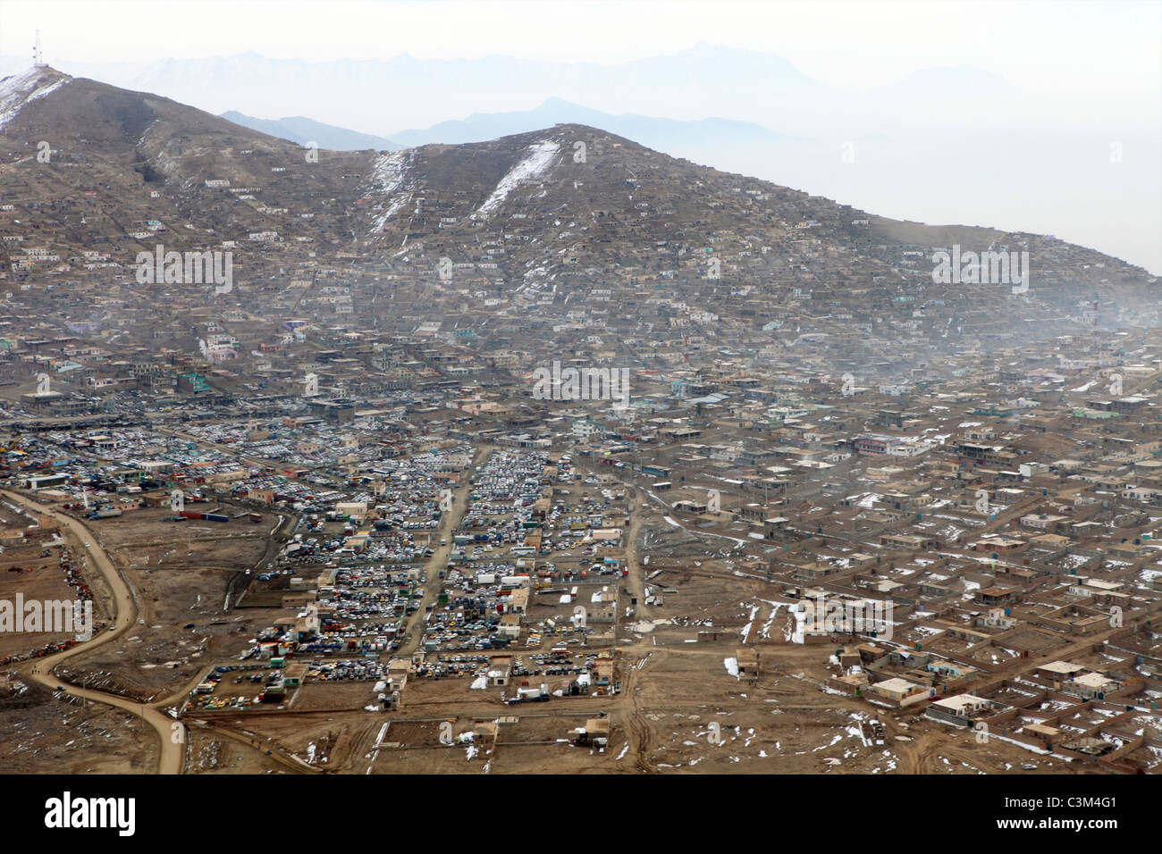 aerial view of Kabul, Afghanistan Stock Photo - Alamy