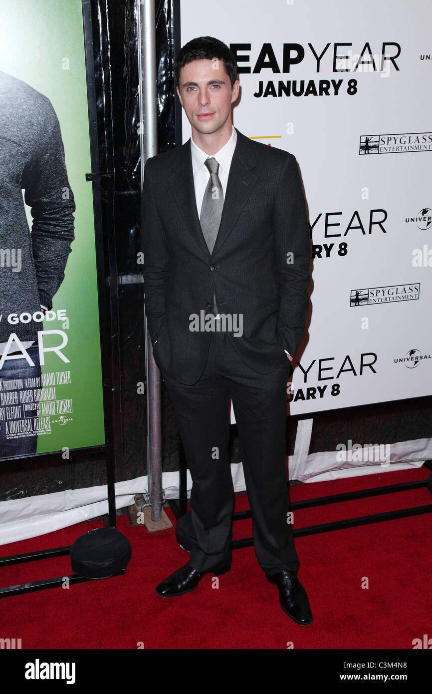 Matthew Goode The world premiere of 'Leap Year' held at the Directors ...