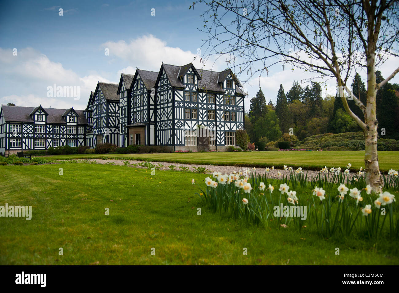 Gregynog hall hi-res stock photography and images - Alamy