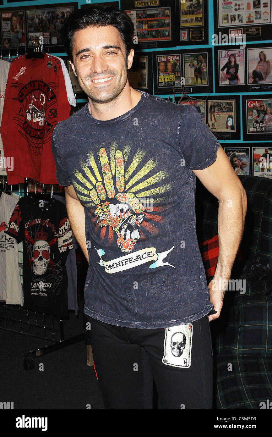 Gilles Marini at Ed Hardy Headquarters in Culver City Los Angeles ...