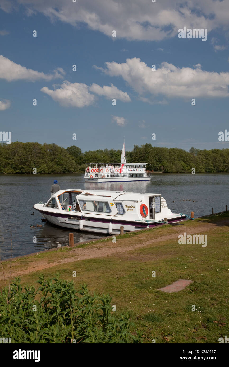 Salhouse Broad Norfolk Broads River Bure Stock Photo - Alamy