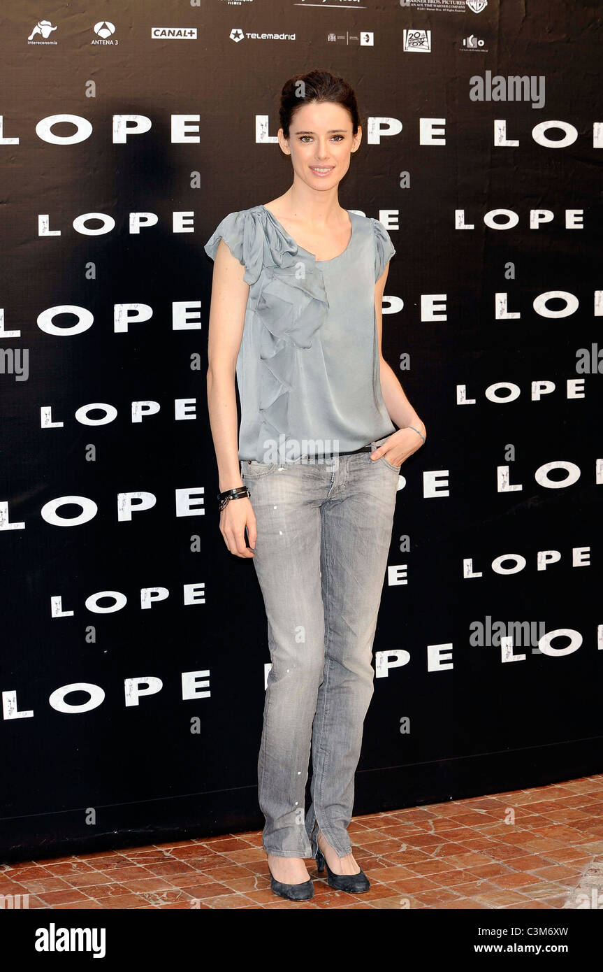 Pilar López de Ayala Photocall for the Spanish film 'Lope' Madrid ...