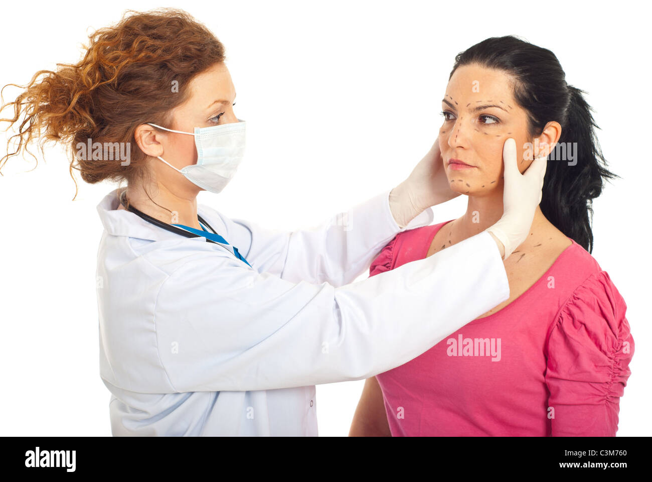 Explaining procedure Cut Out Stock Images & Pictures - Alamy