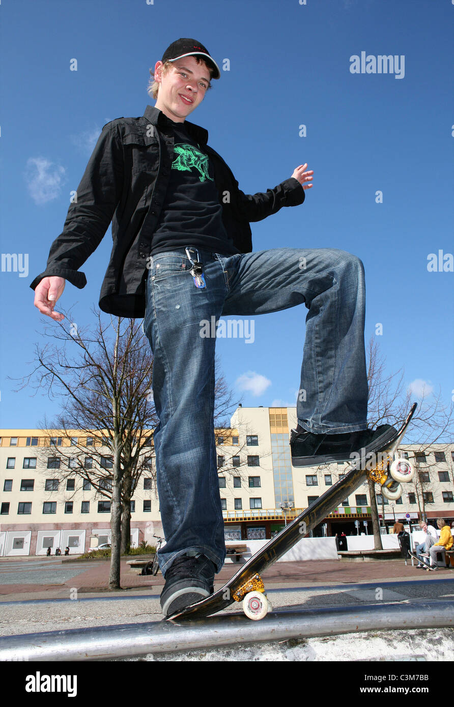 scating in The Netherlands Stock Photo - Alamy