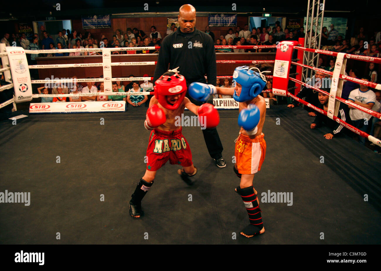 Kickboxing Not Woman Match High Resolution Stock Photography and Images ...