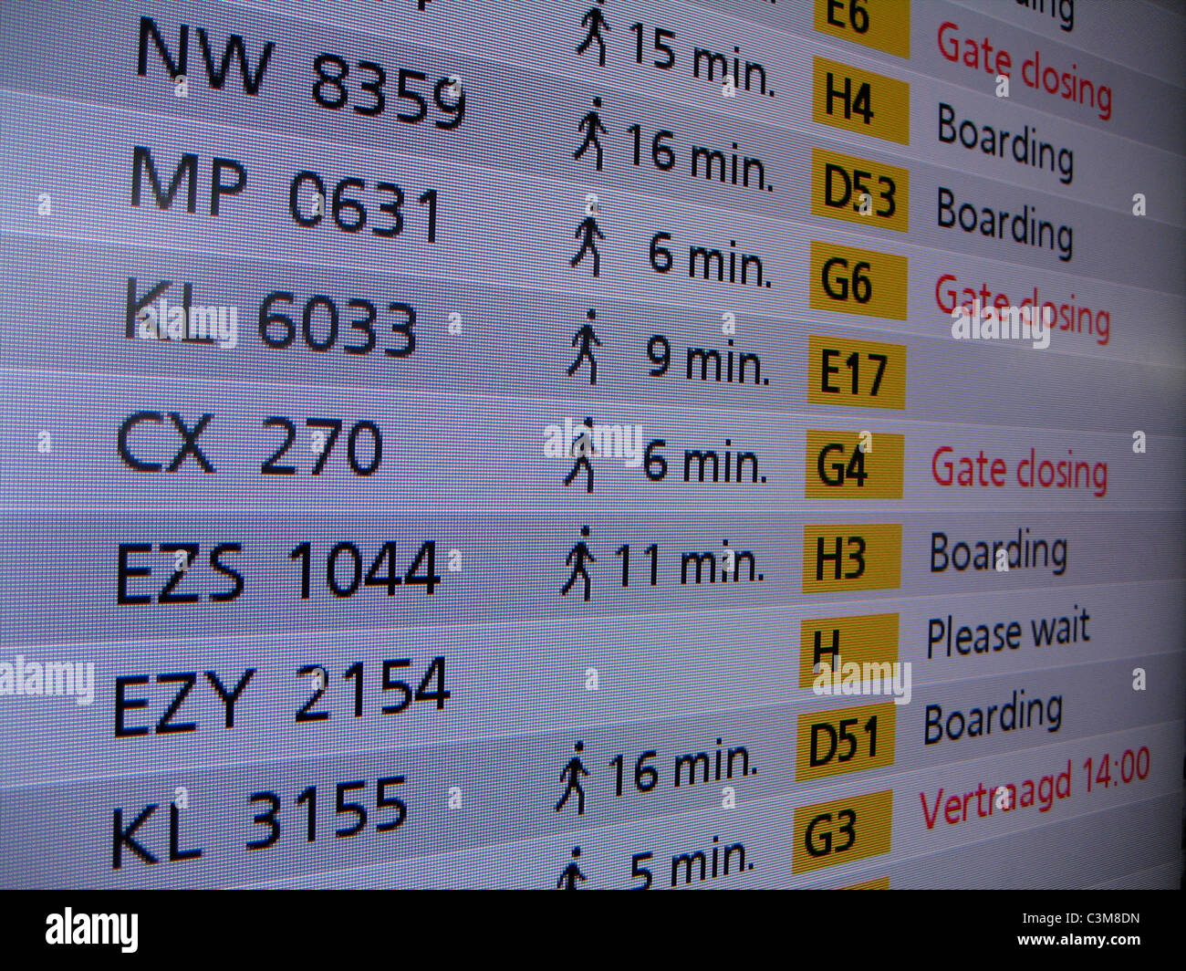 Time table hi-res stock photography and images - Alamy