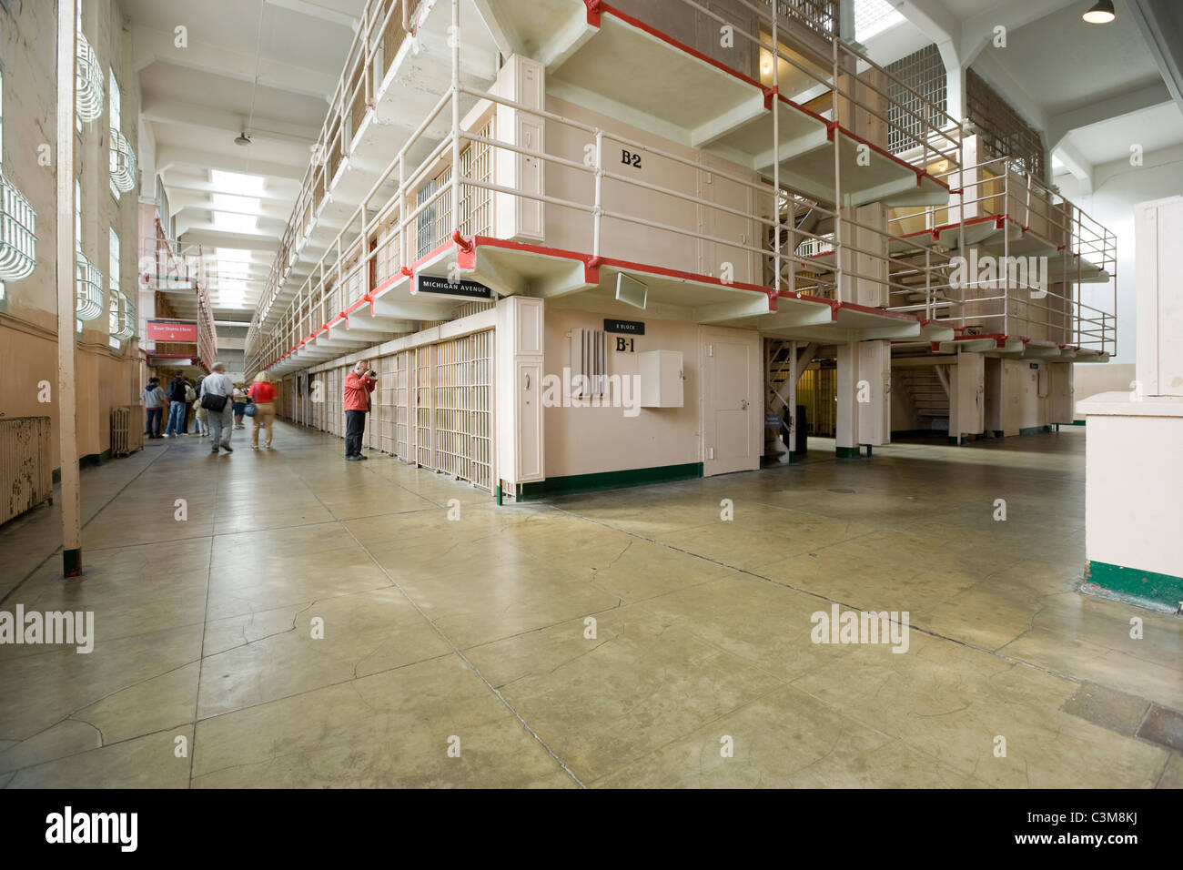 cells at Alcatraz Stock Photo - Alamy