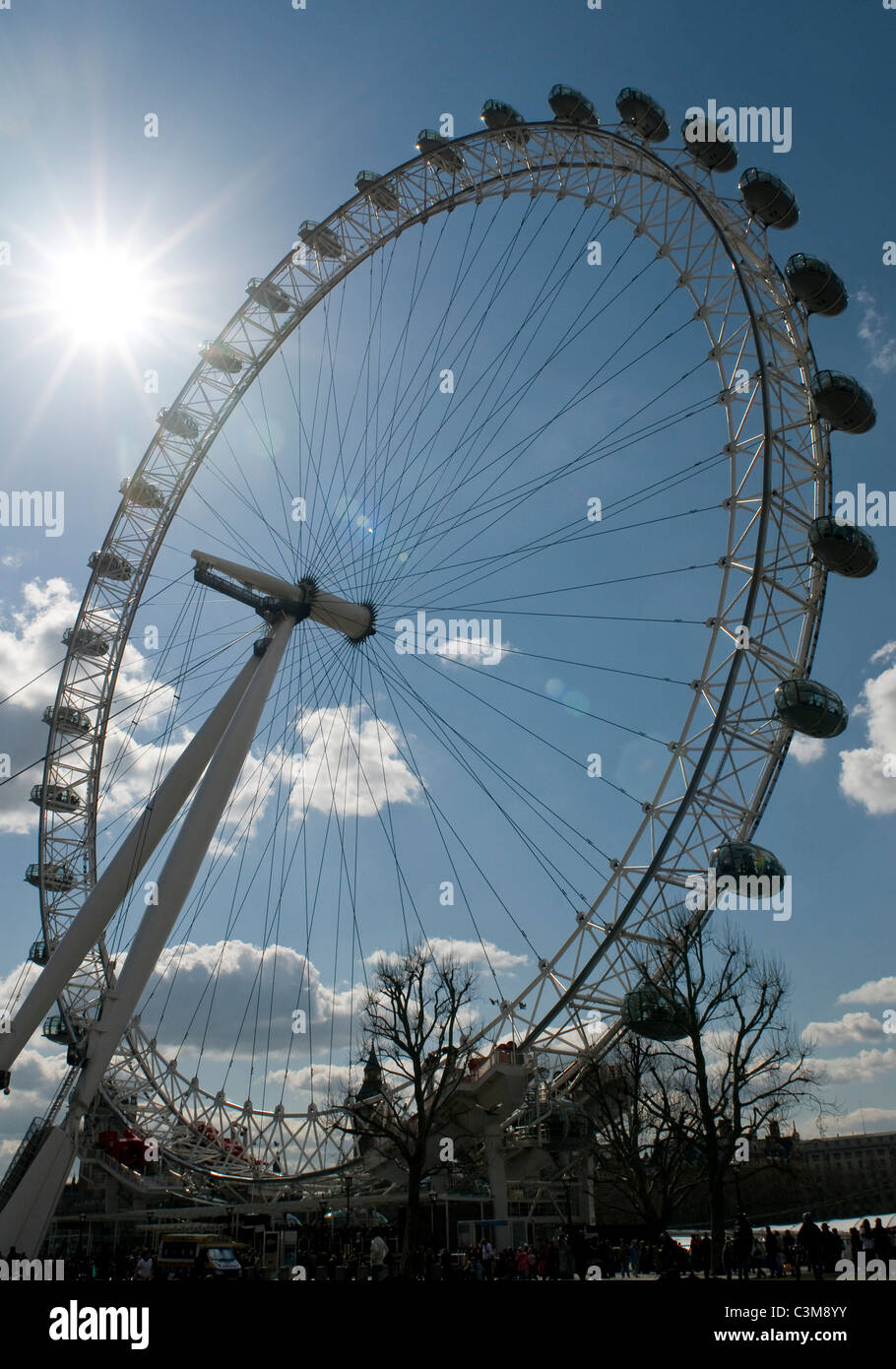 The EDF London Eye Stock Photo - Alamy