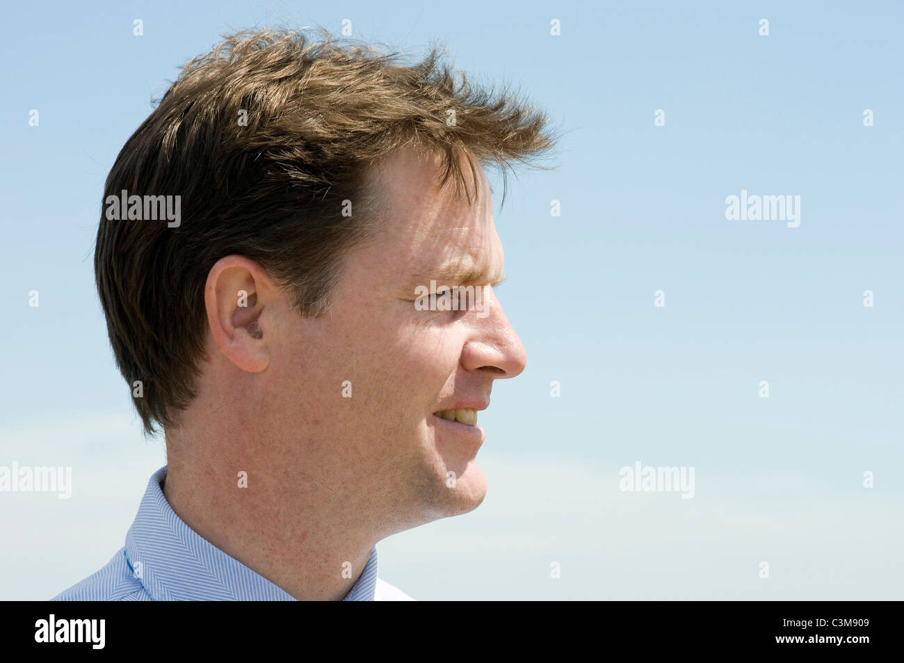 Deputy Prime Minister and leader of the Liberal Democrat party, Nick ...