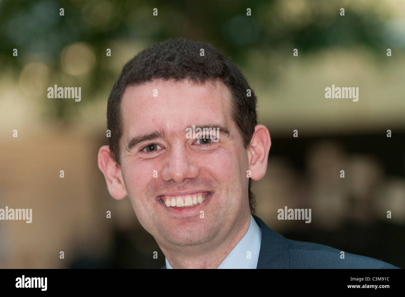 Liberal Democrat MP for Norwich South,Simon Wright at Portcullis House ...