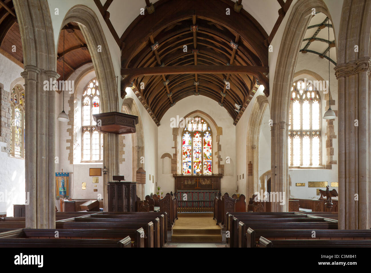 Interior of all saints church hi-res stock photography and images - Alamy