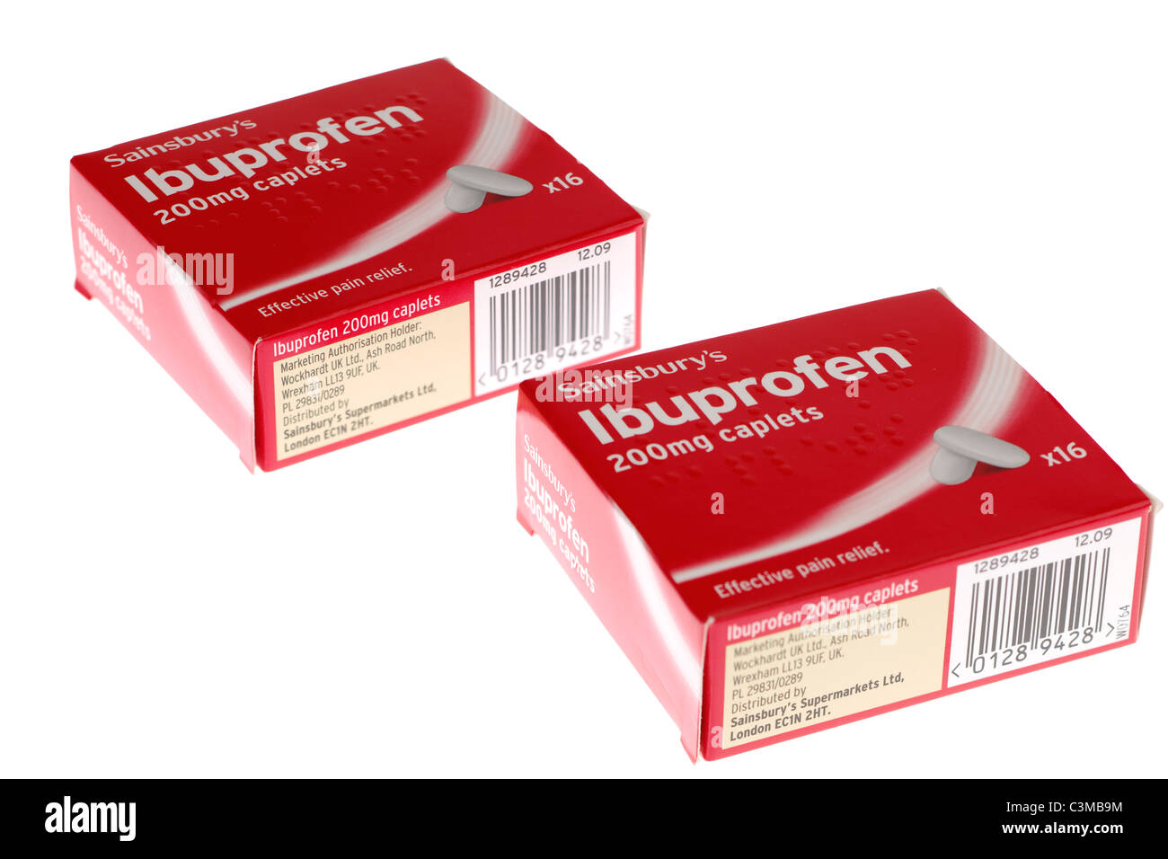 Ibuprofen 200mg 16 tablets hi-res stock photography and images - Alamy