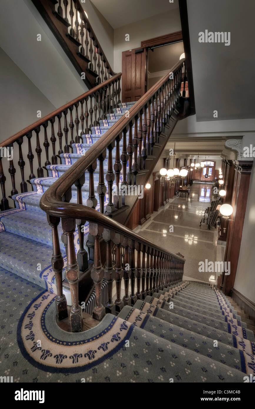 Old historic staircase hi-res stock photography and images - Alamy