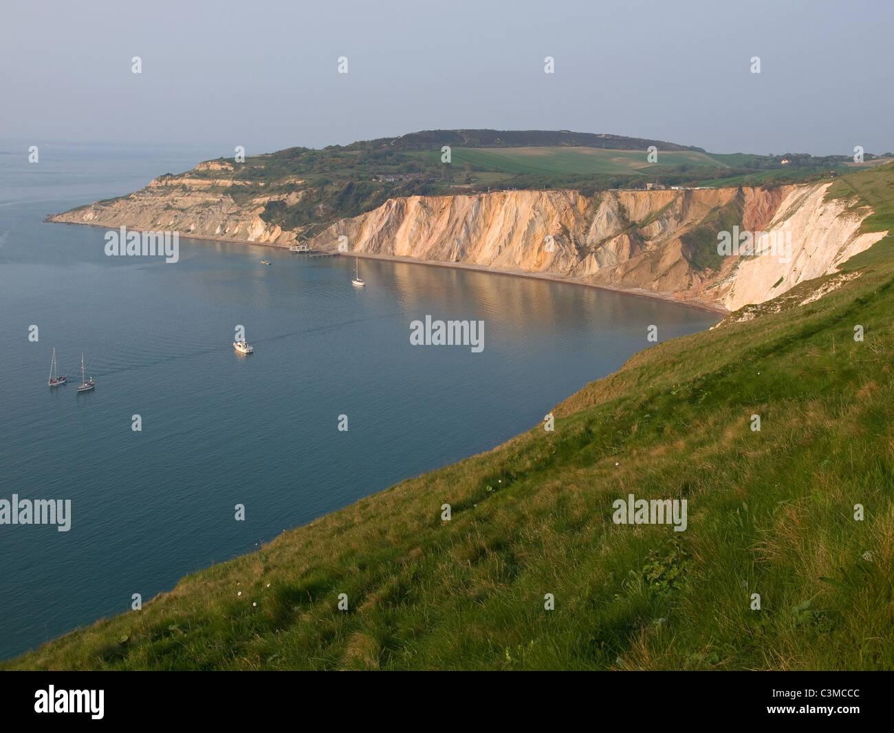 Alum Bay Isle of Wight England UK Stock Photo - Alamy