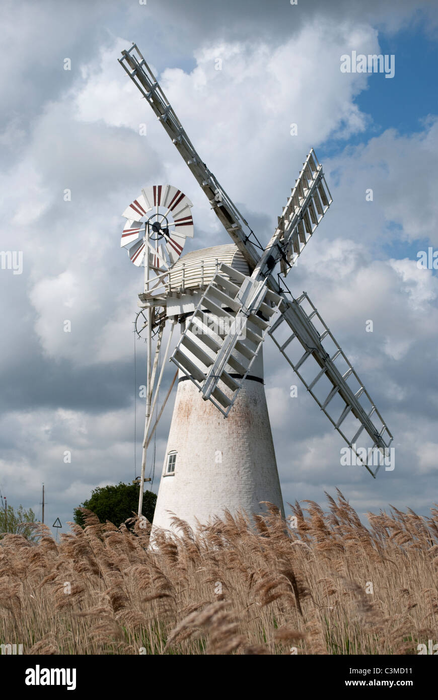 Windmill drainage hi-res stock photography and images - Alamy