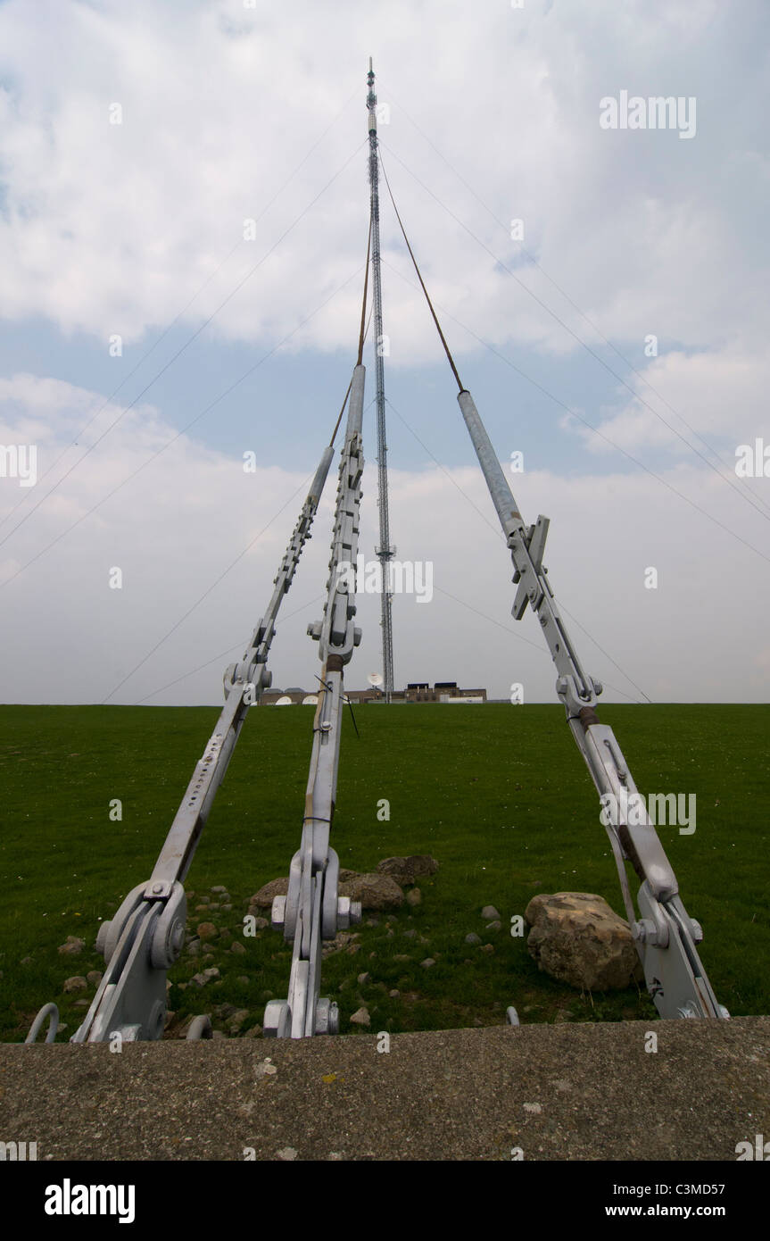 Selkirk Television mast Stock Photo - Alamy