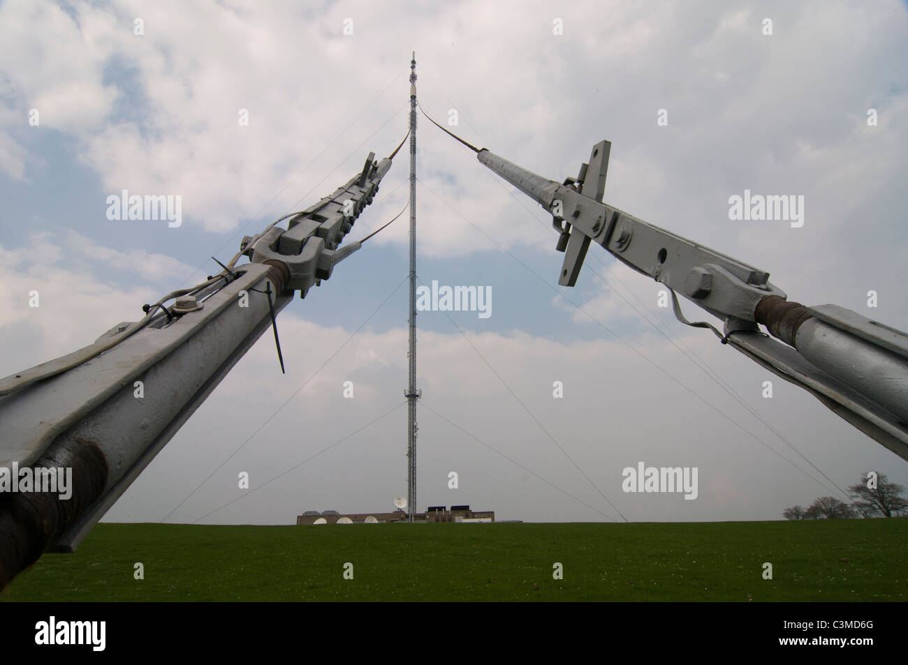 Selkirk Television mast Stock Photo - Alamy
