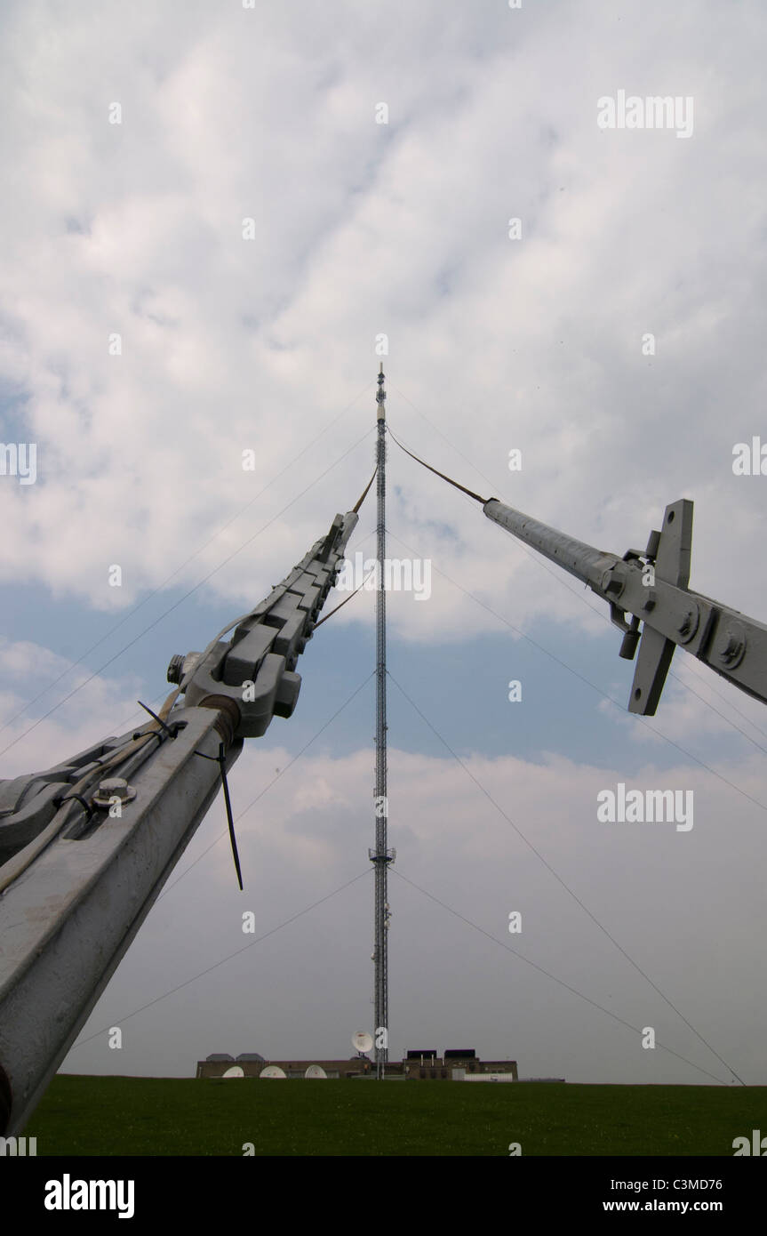 Selkirk Television mast Stock Photo - Alamy