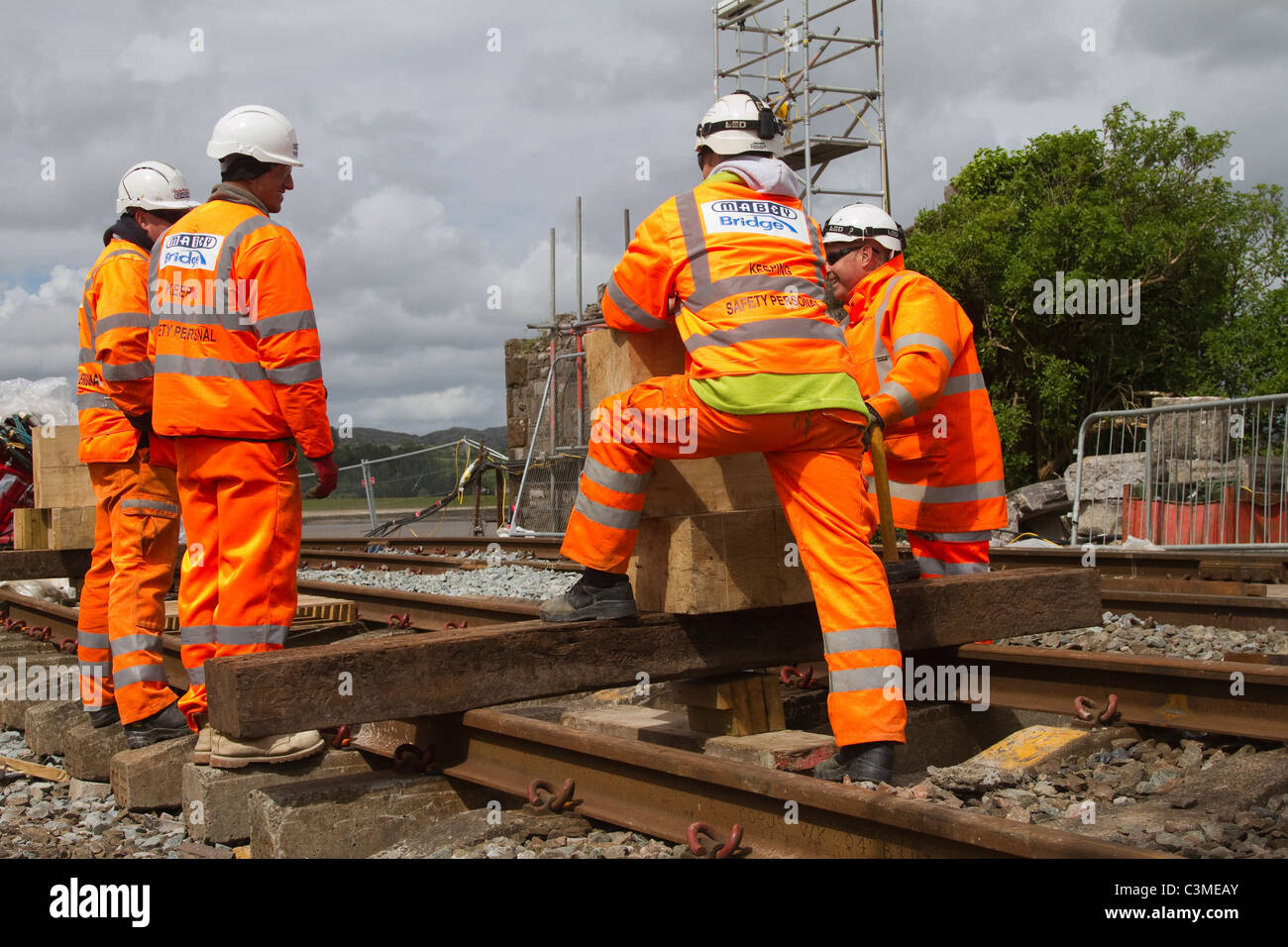 Network rail enhancements hi-res stock photography and images - Alamy