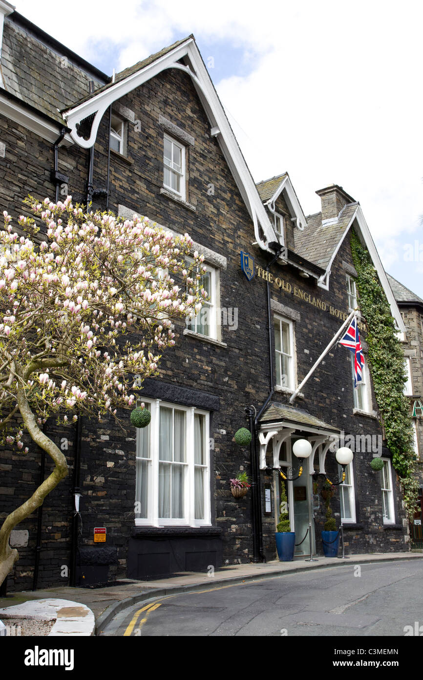 Macdonald Old England Hotel & Spa, Windermere Stock Photo - Alamy