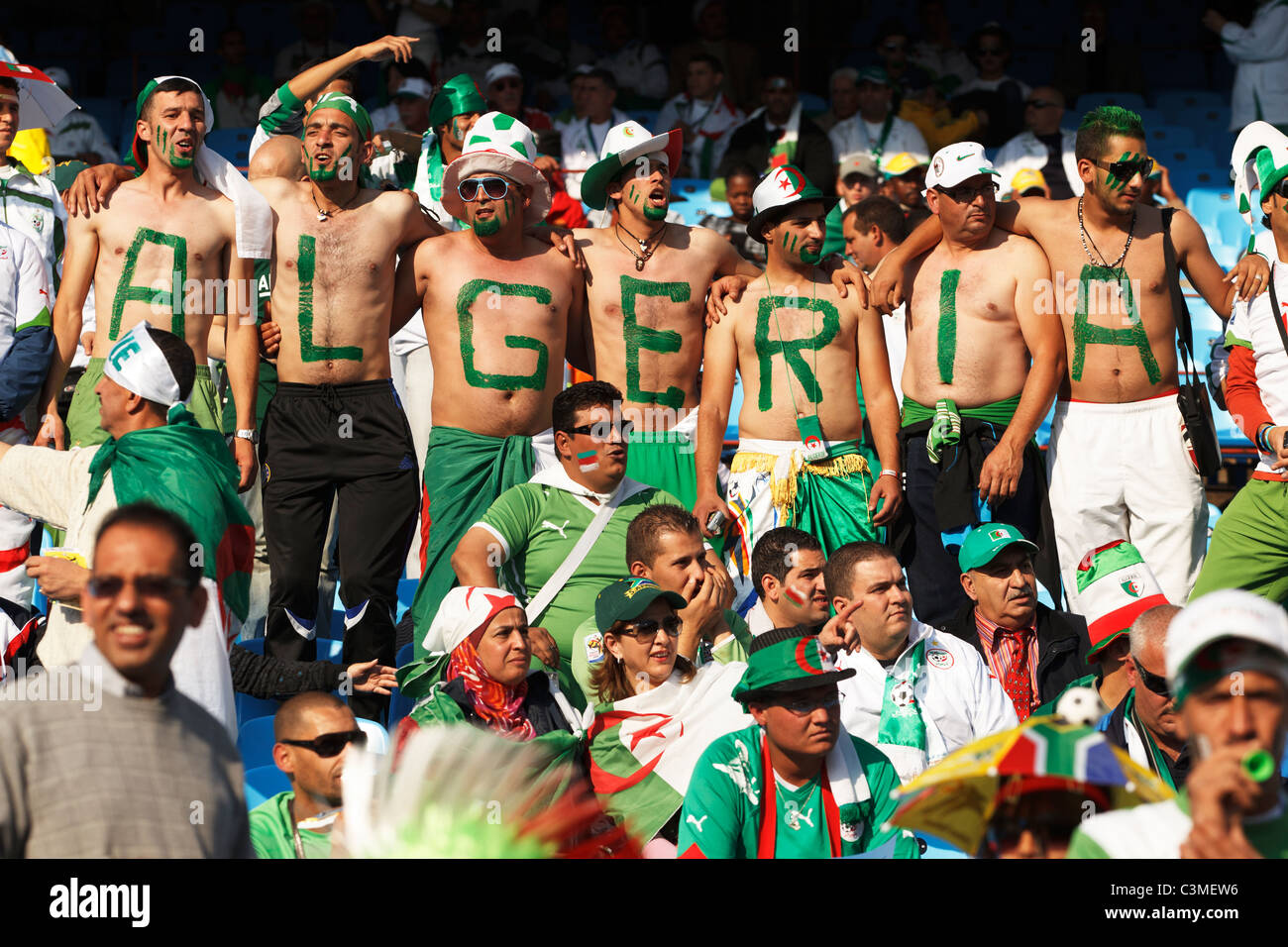 Fans chest paint hi-res stock photography and images - Alamy