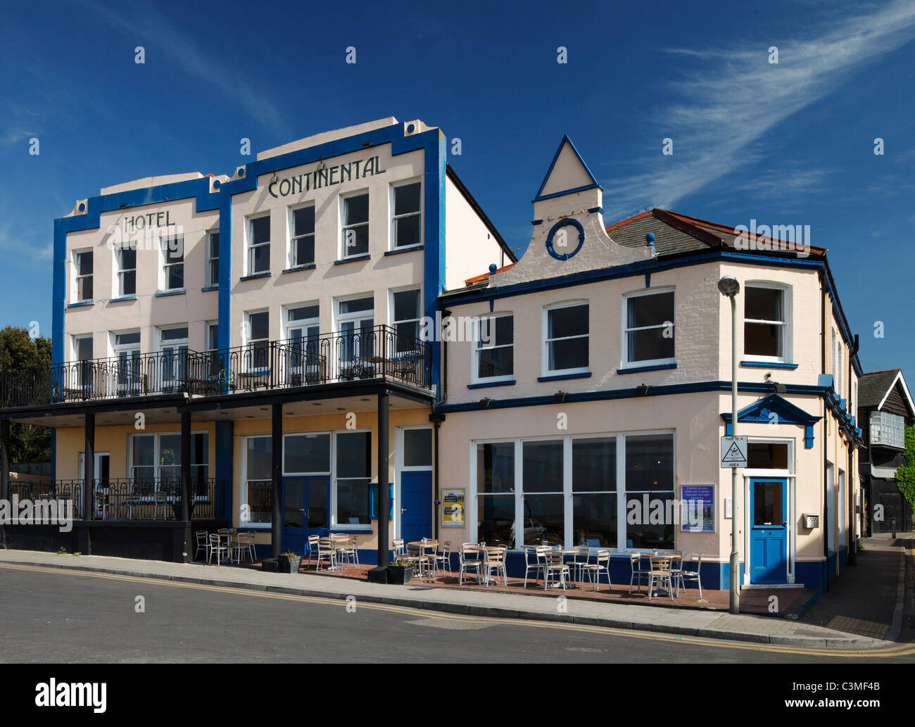 Hotel Continental, Whitstable Stock Photo - Alamy