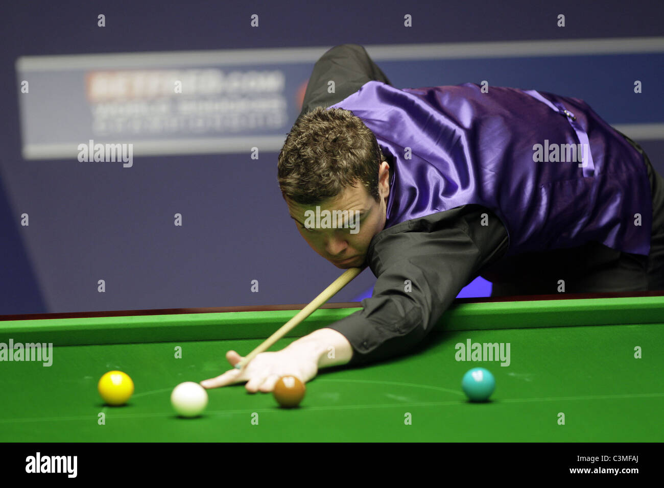 JAMIE COPE WORLD SNOOKER CHAMPIONSHIP THE CRUCIBLE SHEFFIELD ENGLAND 16 ...
