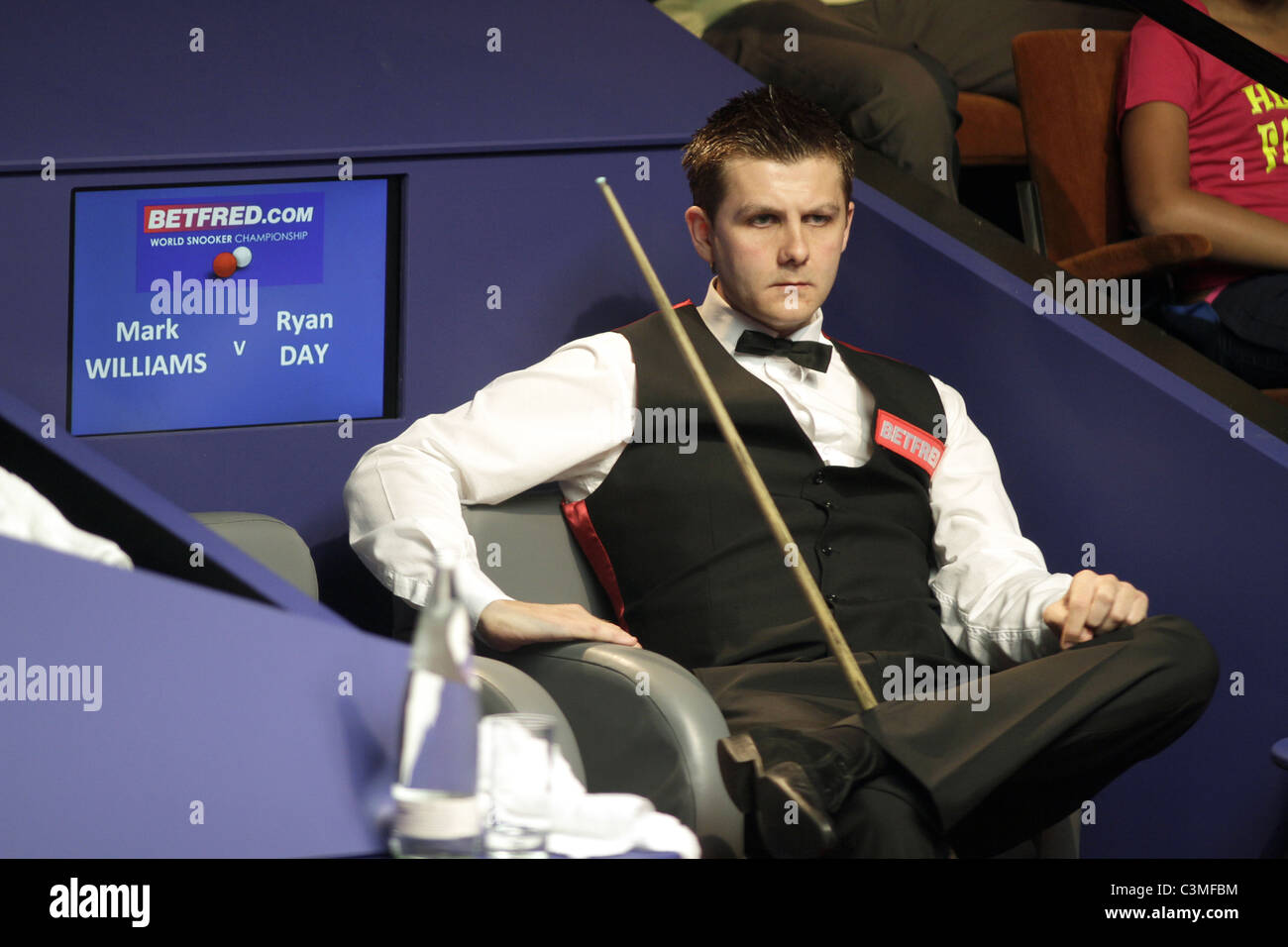 RYAN DAY WORLD SNOOKER CHAMPIONSHIP THE CRUCIBLE SHEFFIELD ENGLAND 16 ...