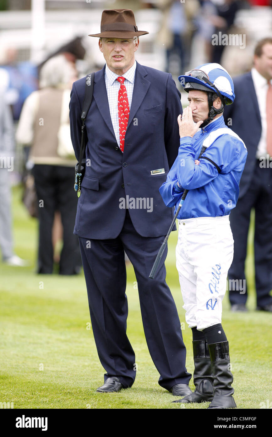 JOHN GOSDEN RICHARD HILLS TRAINER JOCKEY TRAINER & JOCKEY YORK ...