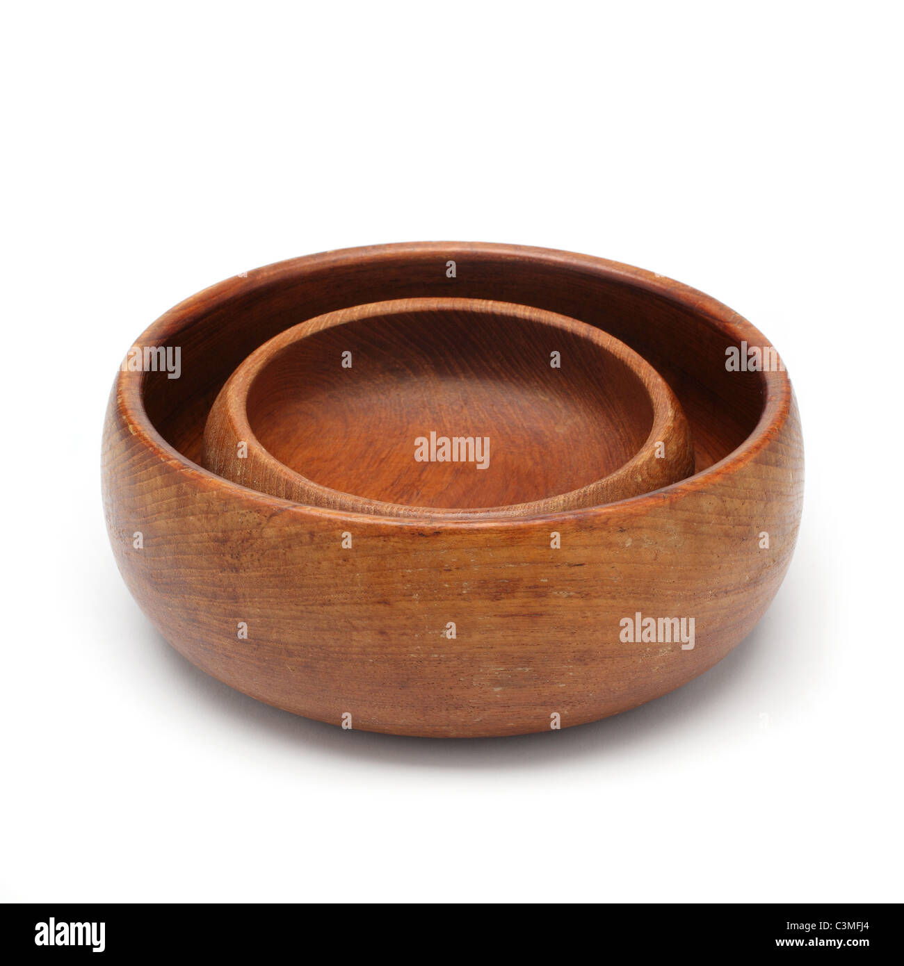 wooden empty bowl Stock Photo - Alamy