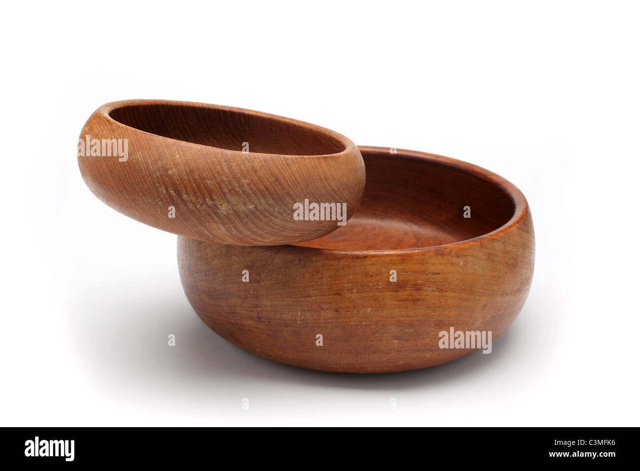 wooden empty bowl Stock Photo - Alamy