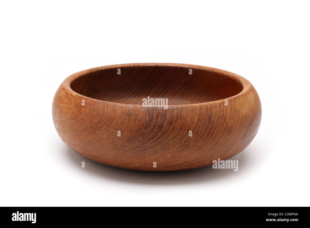 wooden empty bowl Stock Photo - Alamy