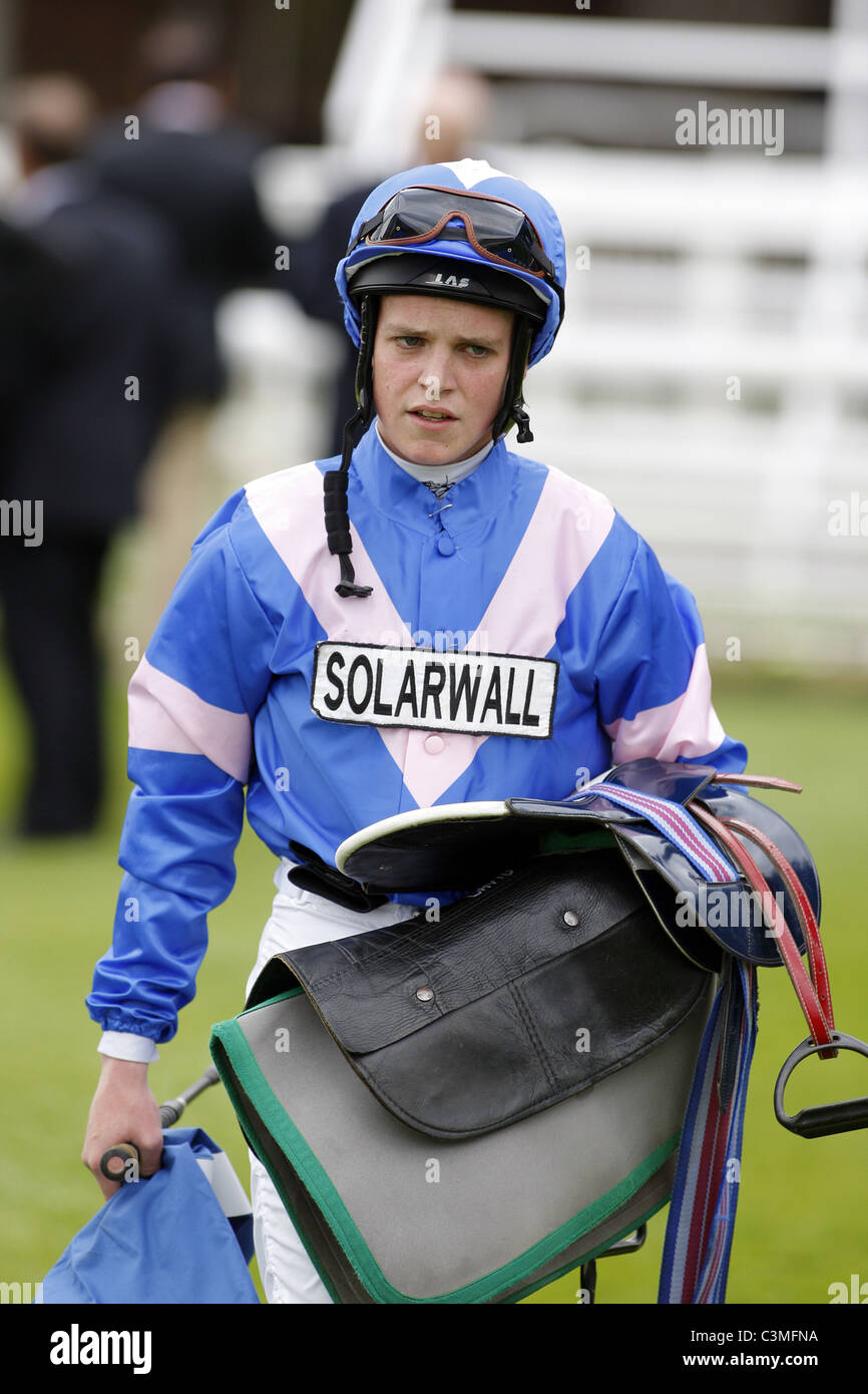 SHANE B. KELLY JOCKEY JOCKEY YORK RACECOURSE YORK ENGLAND 11 May 2011 ...