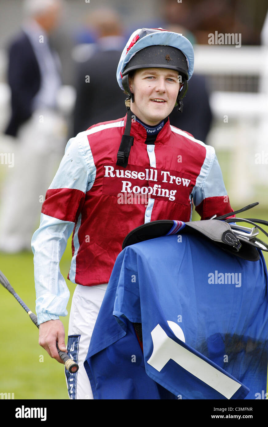 TOM QUEALLY JOCKEY JOCKEY YORK RACECOURSE YORK ENGLAND 11 May 2011 ...