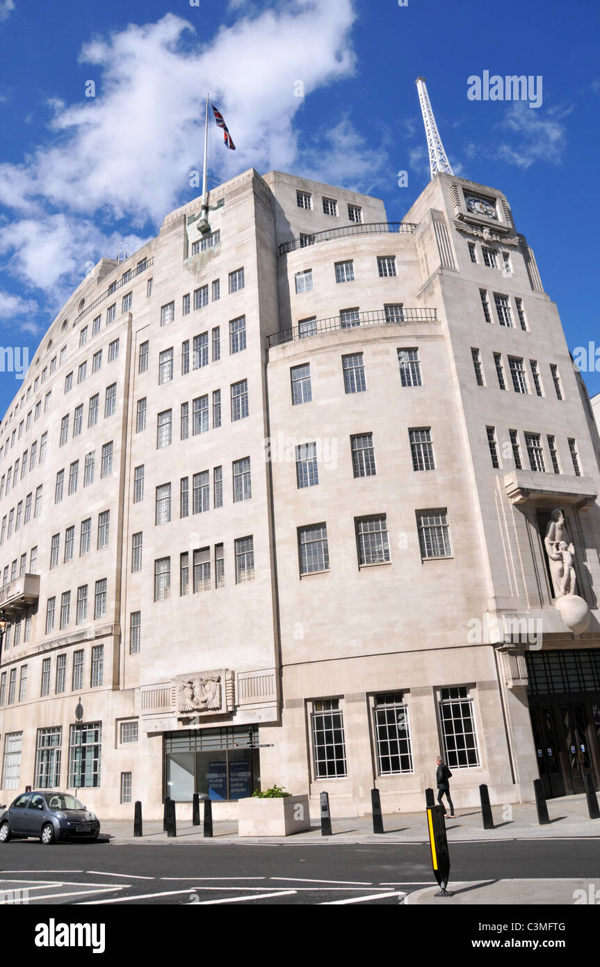 Bbc broadcasting house portland place hi-res stock photography and ...