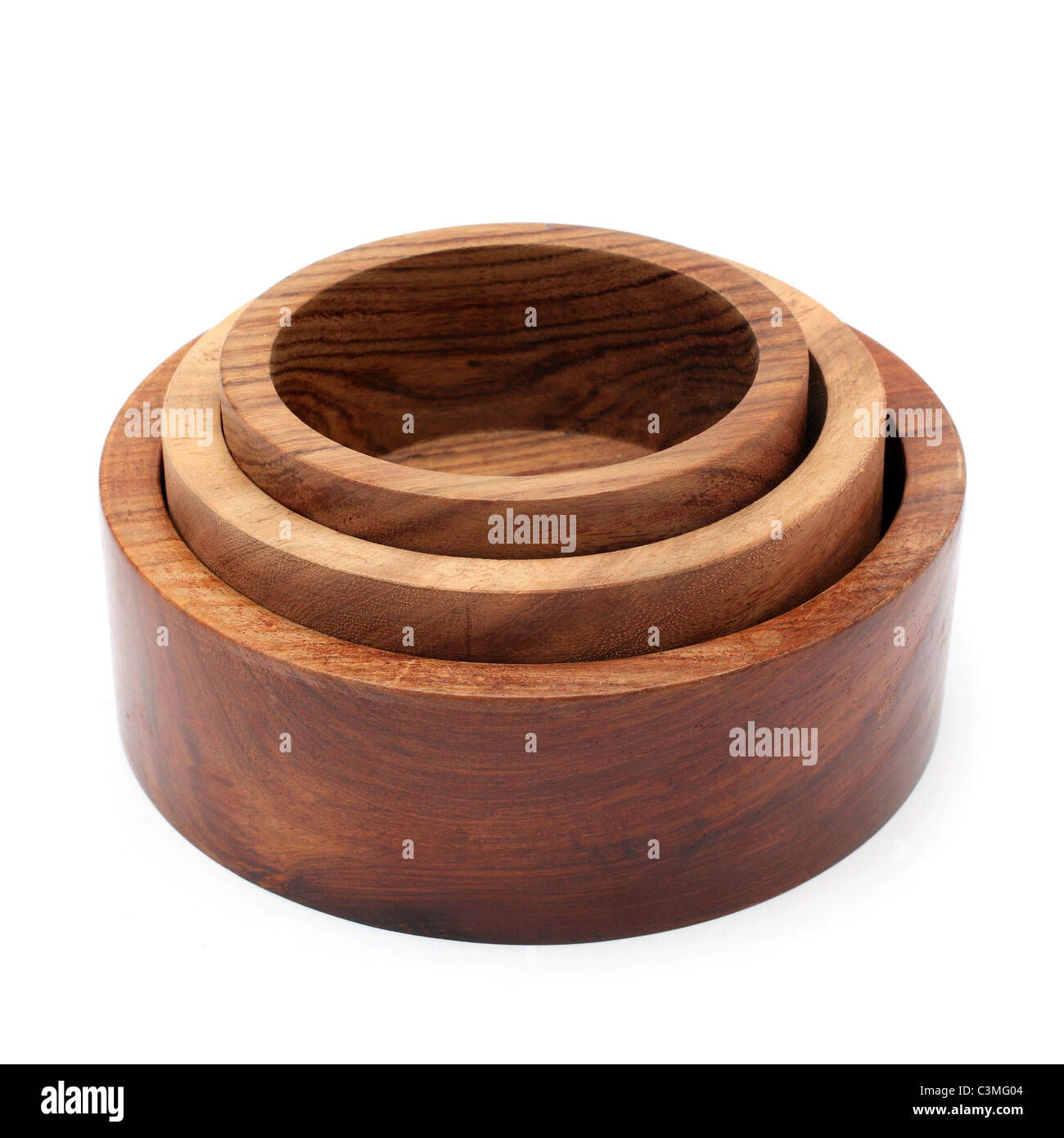 wooden empty bowl Stock Photo - Alamy