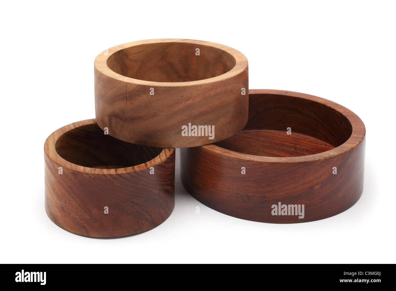 wooden empty bowl Stock Photo - Alamy