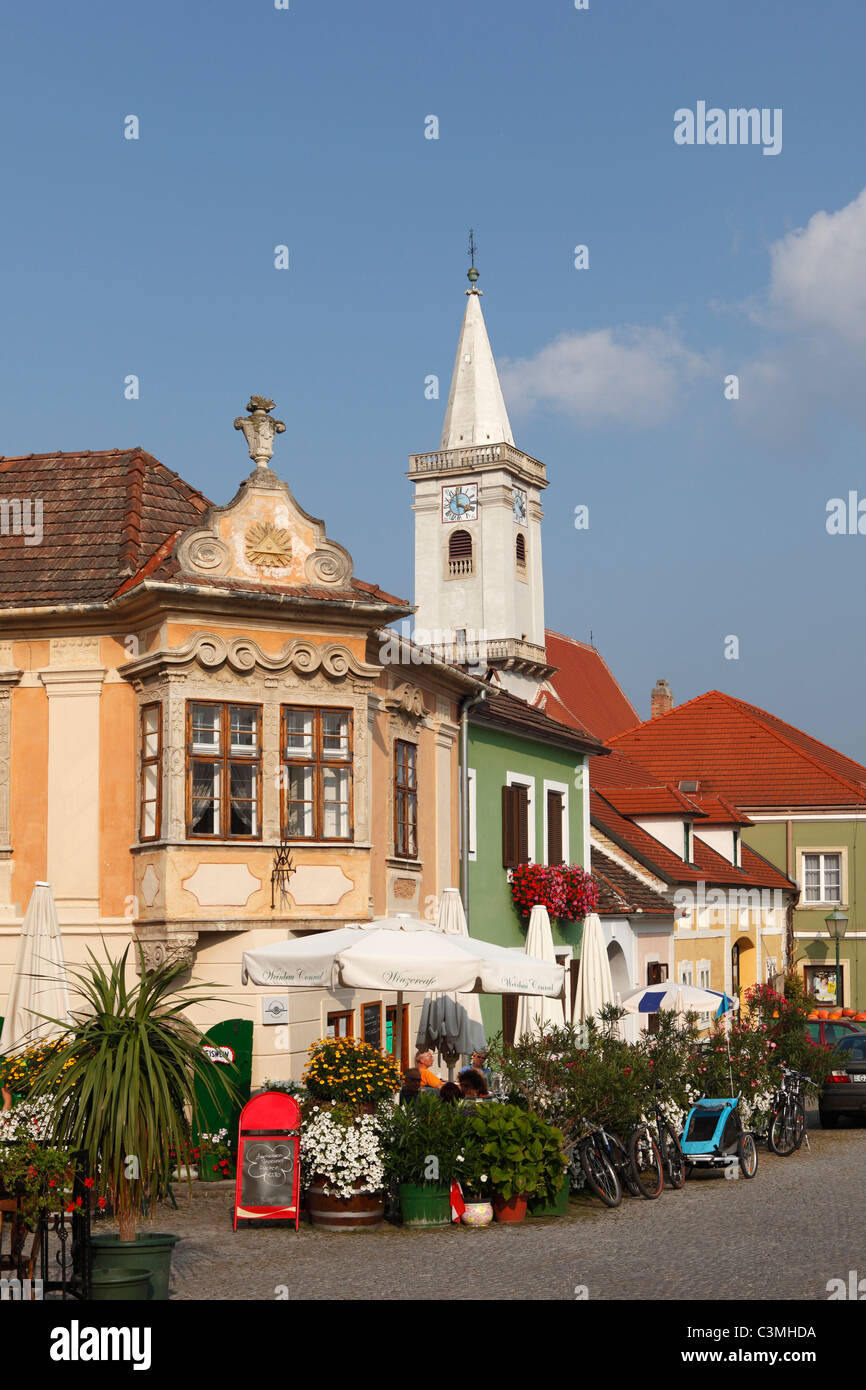 Austria, Burgenland, View of rust am neusiedler see Stock Photo - Alamy
